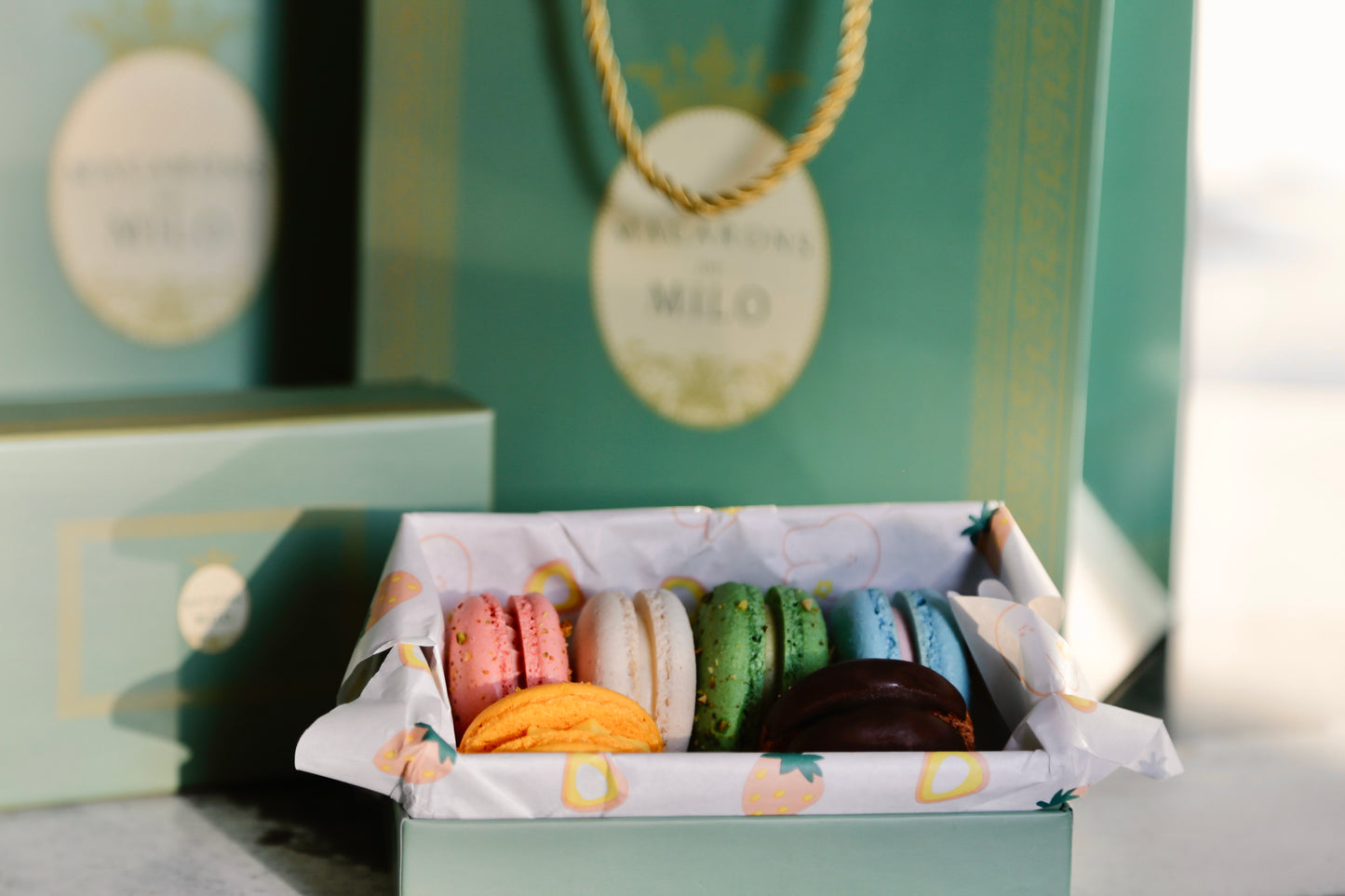 Milo's Gift Set (7 Macarons) – Macarons de Milo